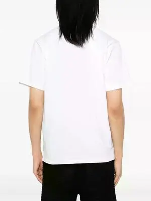 A BATHING APE 1st Camo Crazy Sta College Tee - White