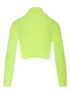 Balenciaga High-neck Cropped Top