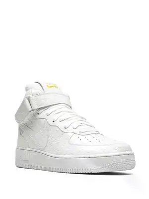 Nike X Louis Vuitton X Virgil Abloh Air Force 1 Mid Sneakers