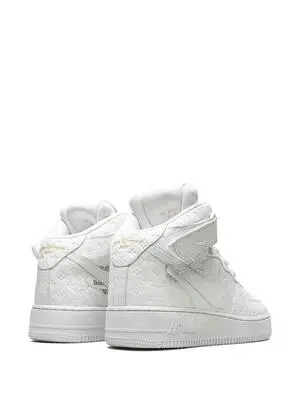 Nike X Louis Vuitton X Virgil Abloh Air Force 1 Mid Sneakers
