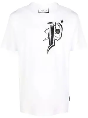 Philipp Plein Logo-print Cotton T-shirt - White
