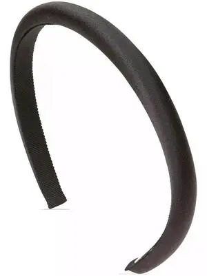 JENNIFER BEHR Tiana Silk Headband - Black