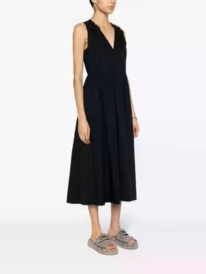TWINSET Floral-lace Cotton Midi Dress
