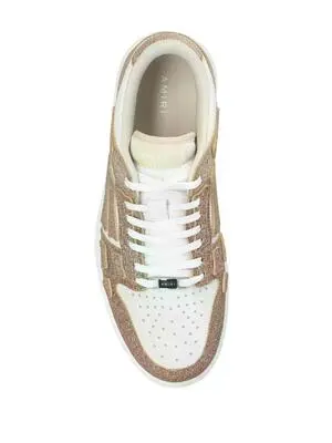 Amiri Skel Top Glitter Sneakers