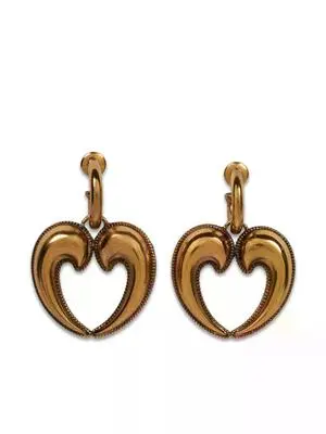 Etro Heart Drop Earrings