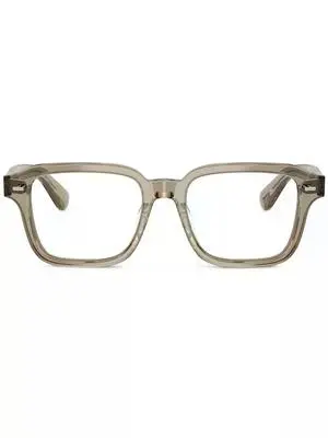 Oliver Spencer Errisson Square Frame Eyeglasses - Neutrals