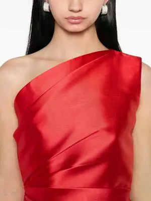Solace London Nori Mini Dress - Red