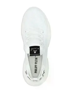 Philipp Plein Iconic Runner Sneakers - White
