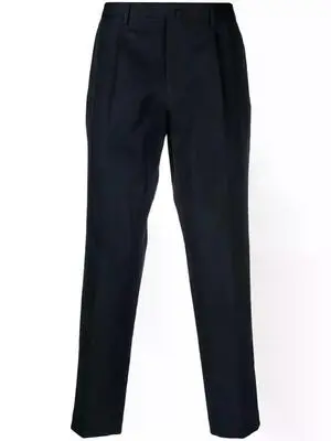 DELL'OGLIO Pleat-detail Cropped Chinos