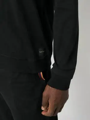 Paul Smith Logo-patch Cotton Sweatshirt