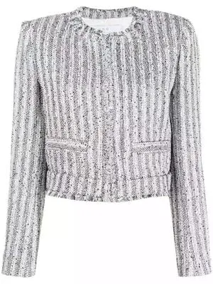 IRO PARIS Hakilo Metallic Blazer - Silver
