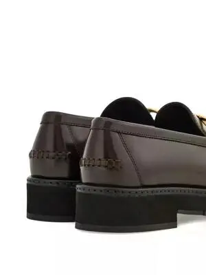 FERRAGAMO Leather Loafers