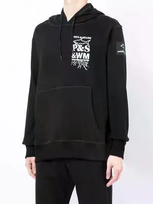 WHITE MOUNTAINEERING Logo-print Cotton Hoodie