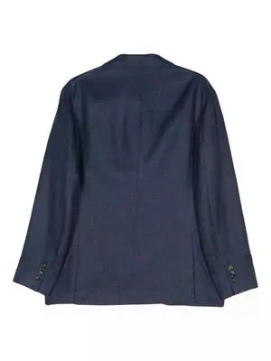 Brunello Cucinelli Single-breasted Linen Blend Blazer
