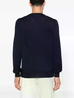 Lacoste Logo-embroidered Wool-blend Sweater