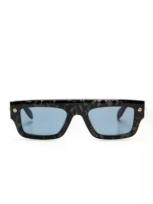 Alexander McQueen Square-frame Sunglasses - Black