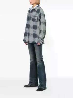 GOD'S TRUE CASHMERE Patterned Cashmere Shirt