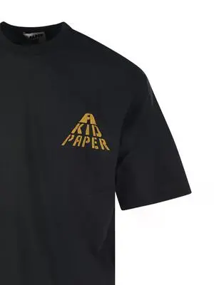 A PAPER KID Logo Cotton T-shirt