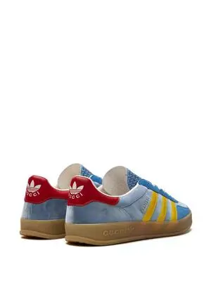 Adidas X Gucci Gazelle Light Suede Sneakers