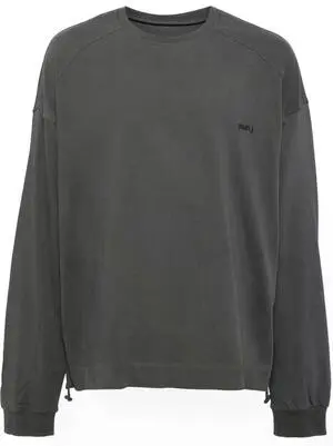 JUUN.J Logo Embroidered Sweatshirt