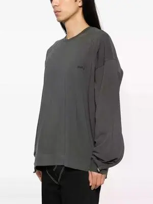 JUUN.J Logo Embroidered Sweatshirt