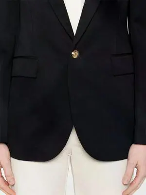 NILI LOTAN Anabel Midnight Virgin Wool Blazer