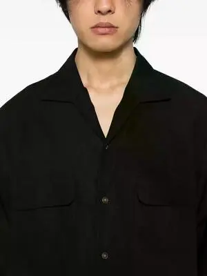 CALMLENCE Classic Open-collar Shirt