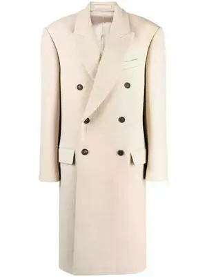 Wardrobe.NYC X Hailey Bieber Virgin Wool Coat
