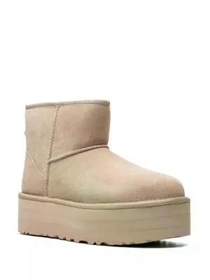 UGG Classic Mini Platform 50.8mm Boots Mustard Seed - Neutrals