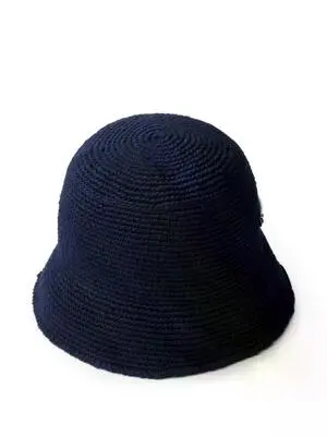Prada Crochet Bucket Hat - Blue