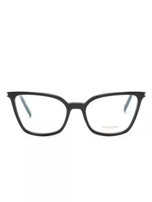 Saint Laurent Cat-eye Frame Glasses - Black