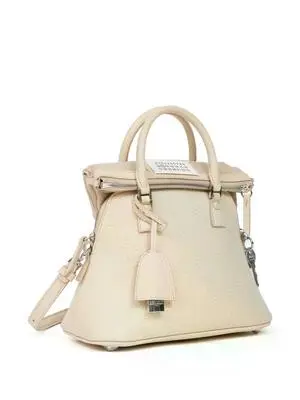 MAISON MARGIELA Mini 5ac Classique Tote Bag - Neutrals