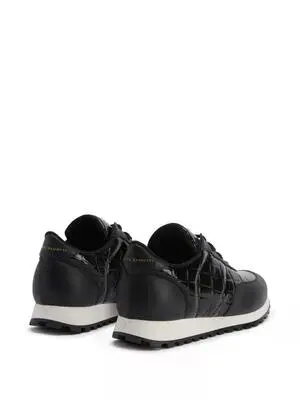 GIUSEPPE ZANOTTI Jimi Running Low-top Sneakers - Black