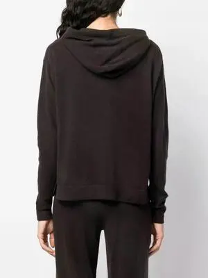 ALLUDE Hooded Cardigan