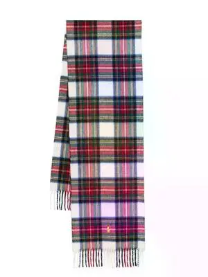 Polo Ralph Lauren Plaid Scarf - Red