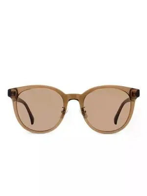 Max Mara Pantos-frame Sunglasses - Brown