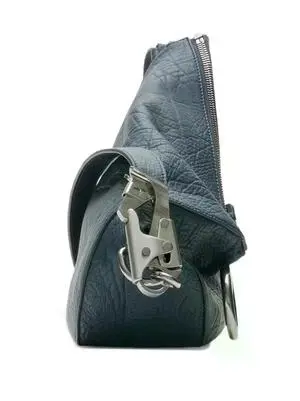Burberry Knight Leather Shoulder Bag - Blue