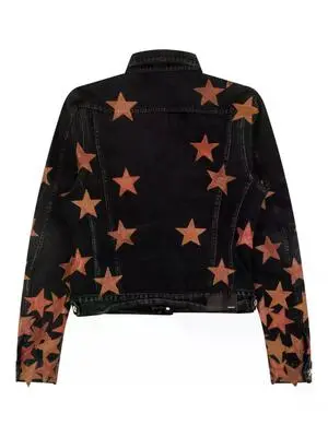Amiri Chemist Star-appliqué Denim Jacket