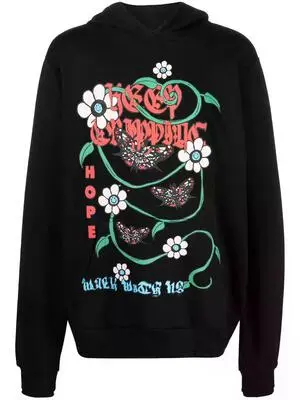 GARBAGE TV Cotton Printed Hoodie