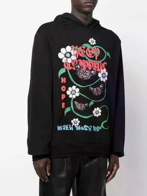 GARBAGE TV Cotton Printed Hoodie