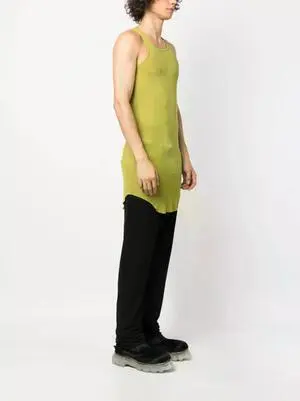 Rick Owens Round-neck Racerback Tank Top - Green