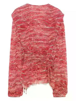 MARANT ETOILE Axeline Printed Blouse
