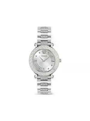 Versace Greca Sphere Watch - Grey