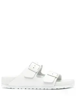 BIRKENSTOCK Arizona Leather Slides - White