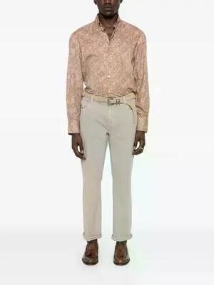 Brunello Cucinelli Paisley-print Shirt