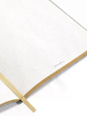 Dolce & Gabbana Large Ruled Leather Notebook
