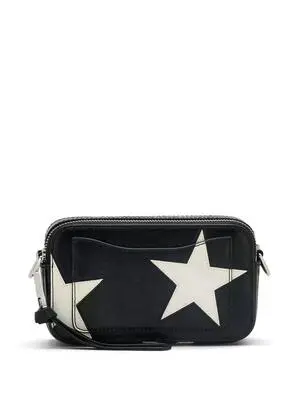 Marc Jacobs The Star Patchwork Snapshot Crossbody Bag - Black