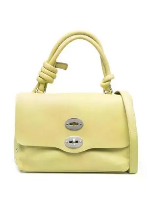 ZANELLATO Postina Piuma Knot Tote Bag - Green