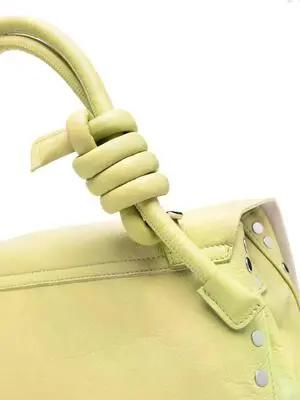 ZANELLATO Postina Piuma Knot Tote Bag - Green