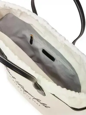 Karl Lagerfeld Hotel Karl Canvas Tote Bag